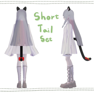 Devil Tail 悪魔のしっぽㅣ3D Model, VRChat - smallstore - BOOTH