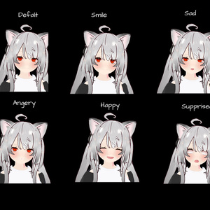 READY TO USE VT model VRoid Name: Fern - Darmangy - BOOTH