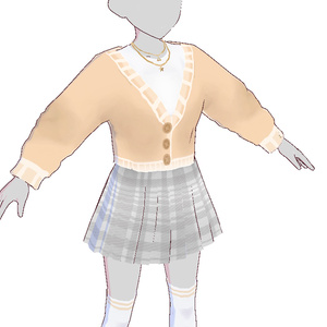 READY TO USE VT model VRoid Name: Fern - Darmangy - BOOTH