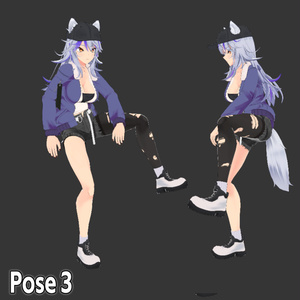 [VRChat] Animation poses - ThatFatKidsMom - BOOTH