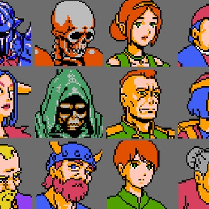 【オールインワン】8bitレトログラフィック素材集 - K.BOOTH - BOOTH