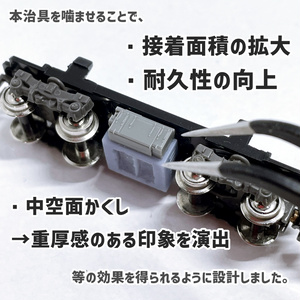 サテボックス【typeK-③：11両分】ショーティー用・汎用床下機器セット - SATech (風谷さてう) - BOOTH