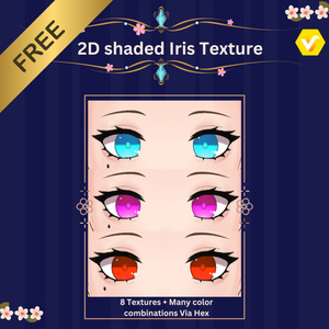 Free Short Hair + Texture | ( Vroid ) - Wishy - BOOTH