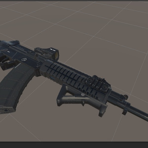 【VRChat想定】1014 Shotgun System【ギミック付き】 - OKB-#37 - BOOTH