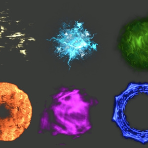 【Unity パーティクル】Flying Exploding Swords - Nuion FX - BOOTH