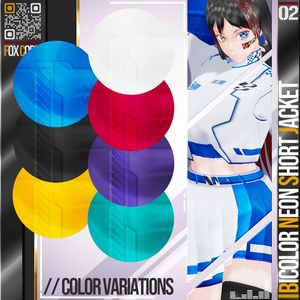 VRoid/VRC 6色展開 吸血鬼の瞳 - Vampire Eye HD 6Colors - Fox Corp. - BOOTH