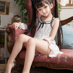 浴衣で足をさらけ出してる女の子 - aiaiart - BOOTH