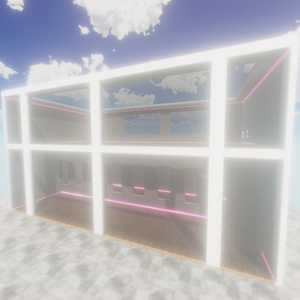 CUBE LAB V1.0 (VRChat) - hezdqma - BOOTH