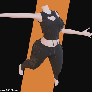 YoruBase - VRChat Male Basemesh - Not E - BOOTH