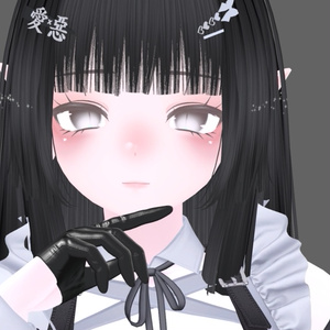 【舞夜/maya】Maya free facial animations_M01 - Hologram Rose - BOOTH