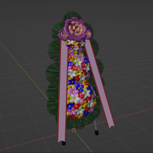 [Vroid] Flower Crown Hair Preset - onlyvirtualrae - BOOTH