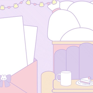 【VTS対応】うさぎのお化けちゃん【Live2dアイテム】 - Rabbit Pupu - BOOTH