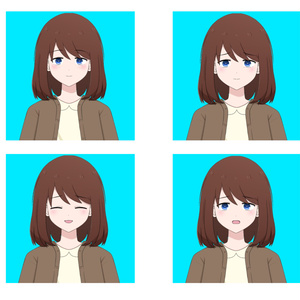 【Live2D】PLAYER 1P, 2P, 3P ★ VTuber Assets (VTube studio) - HING - BOOTH
