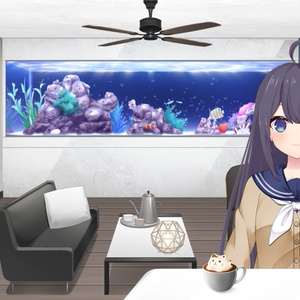 【Free】Vtuber Custom Room Set Vol.1【Background Created by Usanekomemory】 - Usanekomemory-EN- - BOOTH
