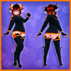 Mori Bunny Suit - Matt_3D vrchat 3d models - BOOTH