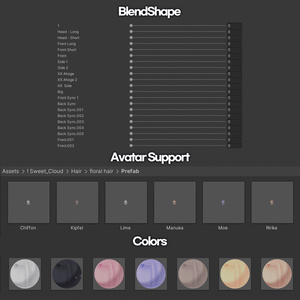 キラ するものたち 【 VRChat アクセサリー/ VRChat Accessories 】 - SweetCloud_3D - BOOTH