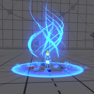 [Unity/VRChat] Pixel Fire Aura By Crizzhd - Crizzhd - BOOTH