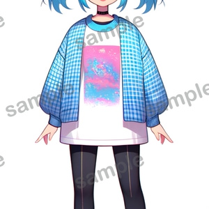 蒼穹の調べ IRIAM立ち絵 - キャラソン工房 - BOOTH