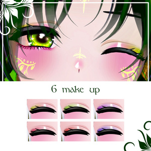 [14 Avatars] Shinigami Eyes and Make Up Textures - Kandake's Nest - BOOTH