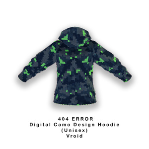 FREE VRoid Hoodie – MoonSigil Glowing Rune Techwear (VTuber Outfit ...