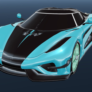 MMD Car PMX 2