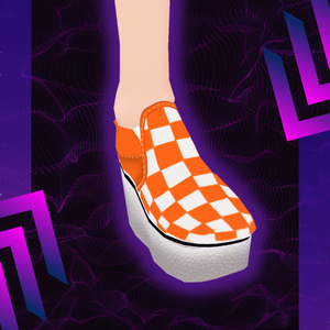 VRoid Vans Shoe Texture Pink - justanotheramy - BOOTH