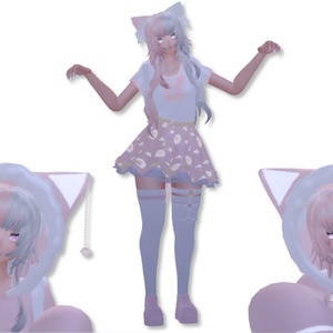 Socks for Nyakoh's Base - cupcakesprinkle - BOOTH