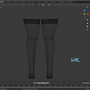 Socks for Nyakoh's Base - cupcakesprinkle - BOOTH