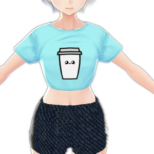 IMPROVED Male Muscle Body VROID texture - Tessa's Trendy Tees - BOOTH