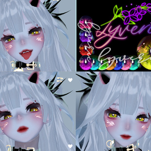 Glitter Eye Texture VRChat 瞳クリスタルテクスチャ - lyveric - BOOTH