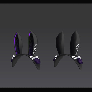 GOTHIC ROSE HAIR ACCESSORY【VRChat想定】 - MS宇宙貿易社 - BOOTH