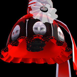 Lace up head dress【VRChat想定】 - MS宇宙貿易社 - BOOTH