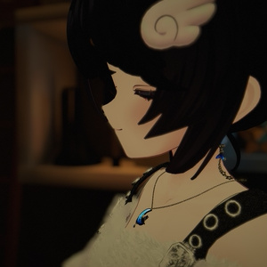 【無料】VRChat向けアクセサリー「月ピアス」【phys bone使用】 - 下川wiki - BOOTH