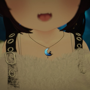 【無料】VRChat向けアクセサリー「月ピアス」【phys bone使用】 - 下川wiki - BOOTH