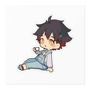 オリジナルグッズ【後方腕組みマグロさん】缶バッチ - KonDio - BOOTH