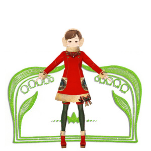 春先取りチーパオドレス - suzz屋 - BOOTH