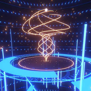 【VRChatワールド】Hall - Astral - BOOTH