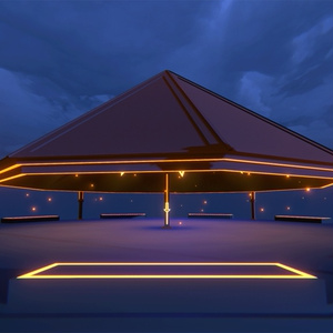 【VRChatワールド】Hall - Astral - BOOTH