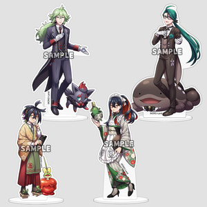 【C106先行予約】どうぶつの森グリッターフレークシール12枚セット - MONO-Land - BOOTH