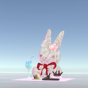 オリジナル3Dモデル 『サンタ帽子 * Santa-hat』VRChat * cluster - fragment of time - BOOTH