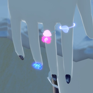 オリジナル3Dモデル 『花・花びら・はな * flower・petal』VRChat * cluster - fragment of time ...