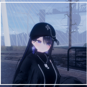 [VRC] Flower Tiara / 花ティアラ - Violet - BOOTH