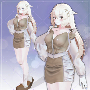 [VRC想定] Lily flower / リリー - Violet - BOOTH