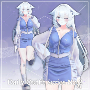 [VRC想定] Lily flower / リリー - Violet - BOOTH