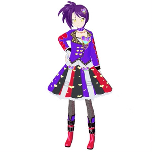 Free Vroid Cyber Cat Coord Kiratto Pri☆Chan - Lucariaura - BOOTH