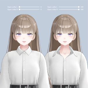 Odango Ponytail 🍡【15Avatars対応】 VRChat Gimmick Hair - APIN SHOP - BOOTH