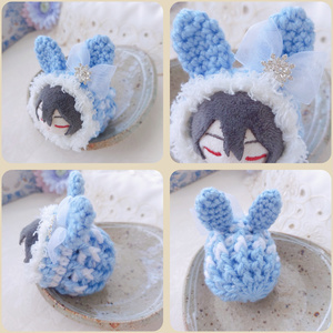 16センチぬい着ぐるみ【T41】紺色グレールージュレッド - miyaあむあむ - BOOTH