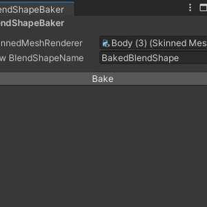 [Free] BlendShapeの内容を編集できるUnityツール【BlendShapeSimpleEditor】 - 1RST 🟥🟧🟨⬜ - BOOTH