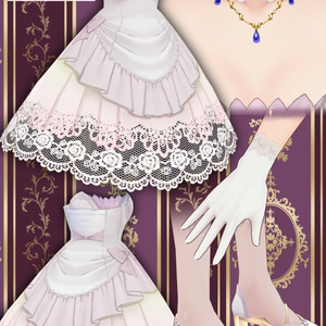 【VRoid用衣装テクスチャ】セクシーチャイナドレスコーデ - Ryuki's BOOTH - BOOTH