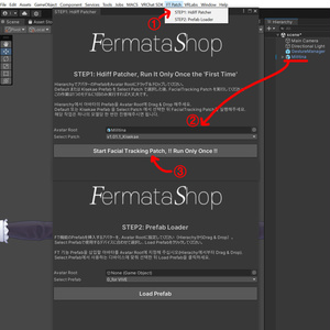 Lapwing's FacialTracking Setting - Fermata Shop - BOOTH